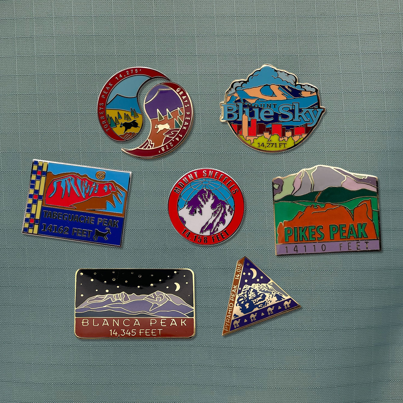 Top Peak: Home of Your 14er Pins